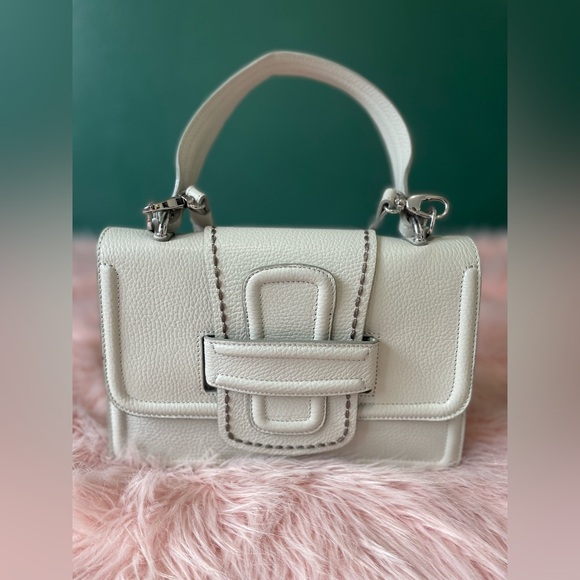 Plinio Visona | Bags | Plinio Visona Authentic Light Gray Purse | Poshmark